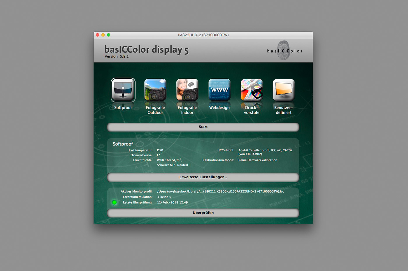 Monitor-Kalibrierung | Hamburg - Uwe Hasubek, Nature & Wildlife Photography, Hamburg